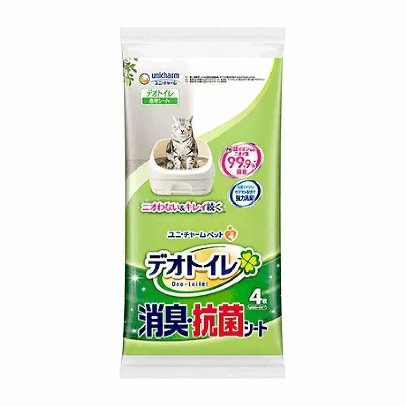 UNICHARM Пеленки для системных туалетов, дезодорирующие салфетки для животных