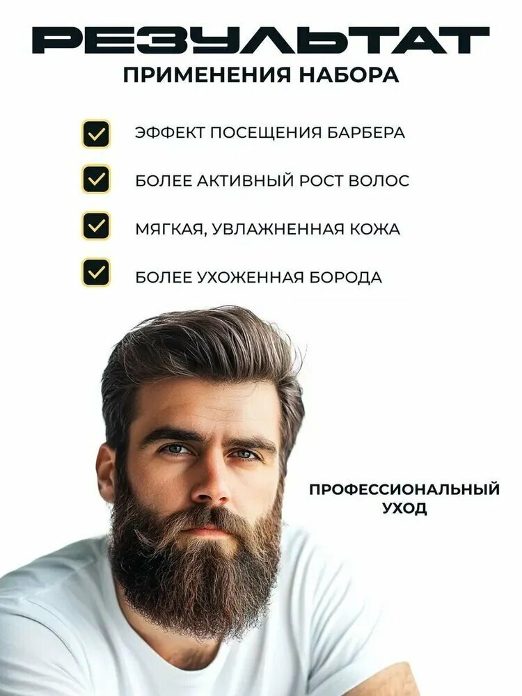 Набор для ухода за бородой — фото 1