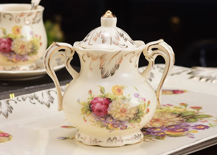 Кофейник в европейском стиле для заваривания кофе, чайник для молочного чая, набор керамических кофейников для дома,