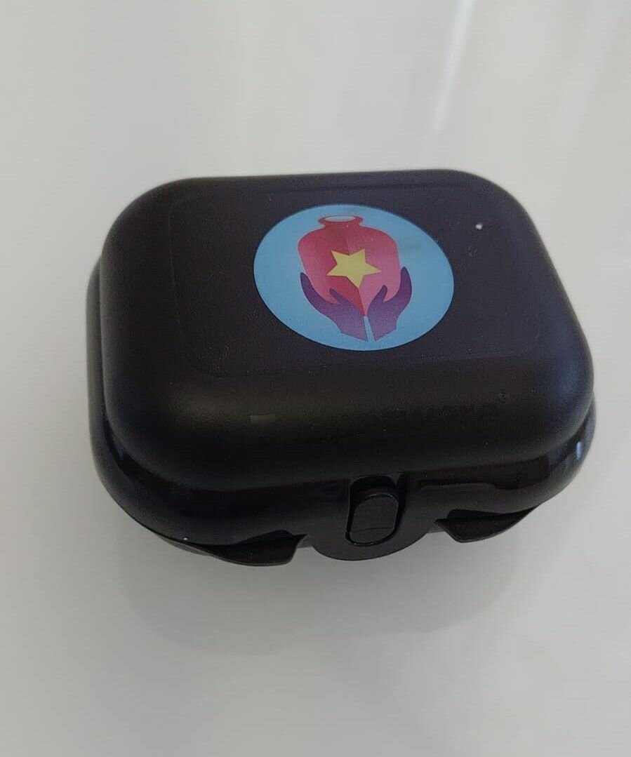 Ланч-бокс Tupperware "Водолей", черный