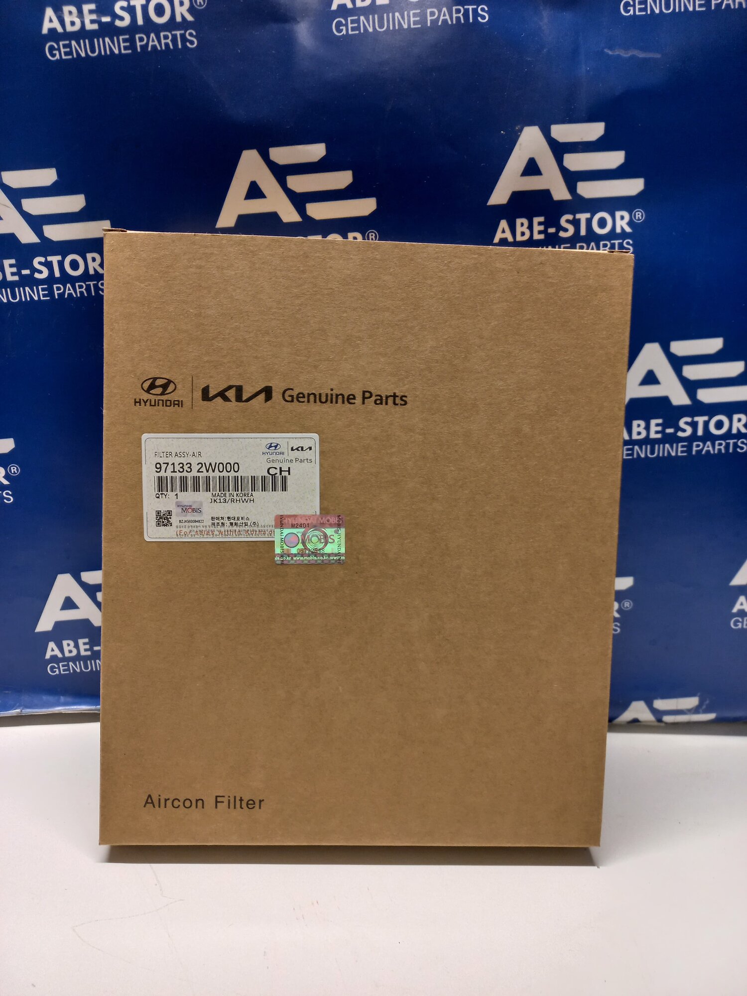 Фильтр салона 971332W000, для Hyundai Santa Fe III и Kia Carnival III,