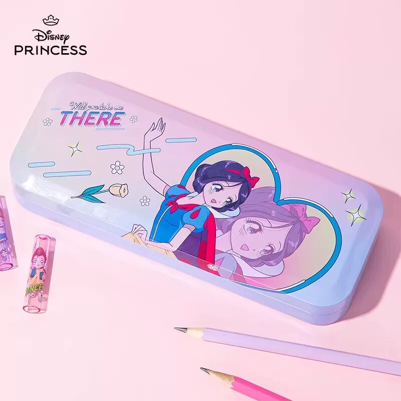 Канцелярский набор «Принцесса Эльза», двухслойный, с тематикой «Холодное сердце», для начальной школы, детский пенал с