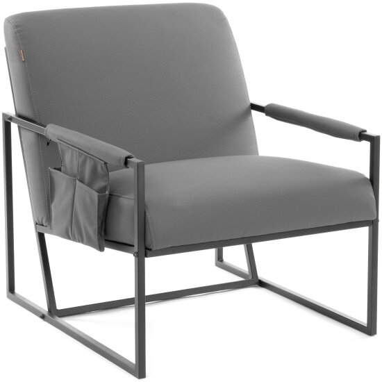 Кресло Tetchair Charli LUX/ Чарли Люкс экокожа , Sharp Графит
