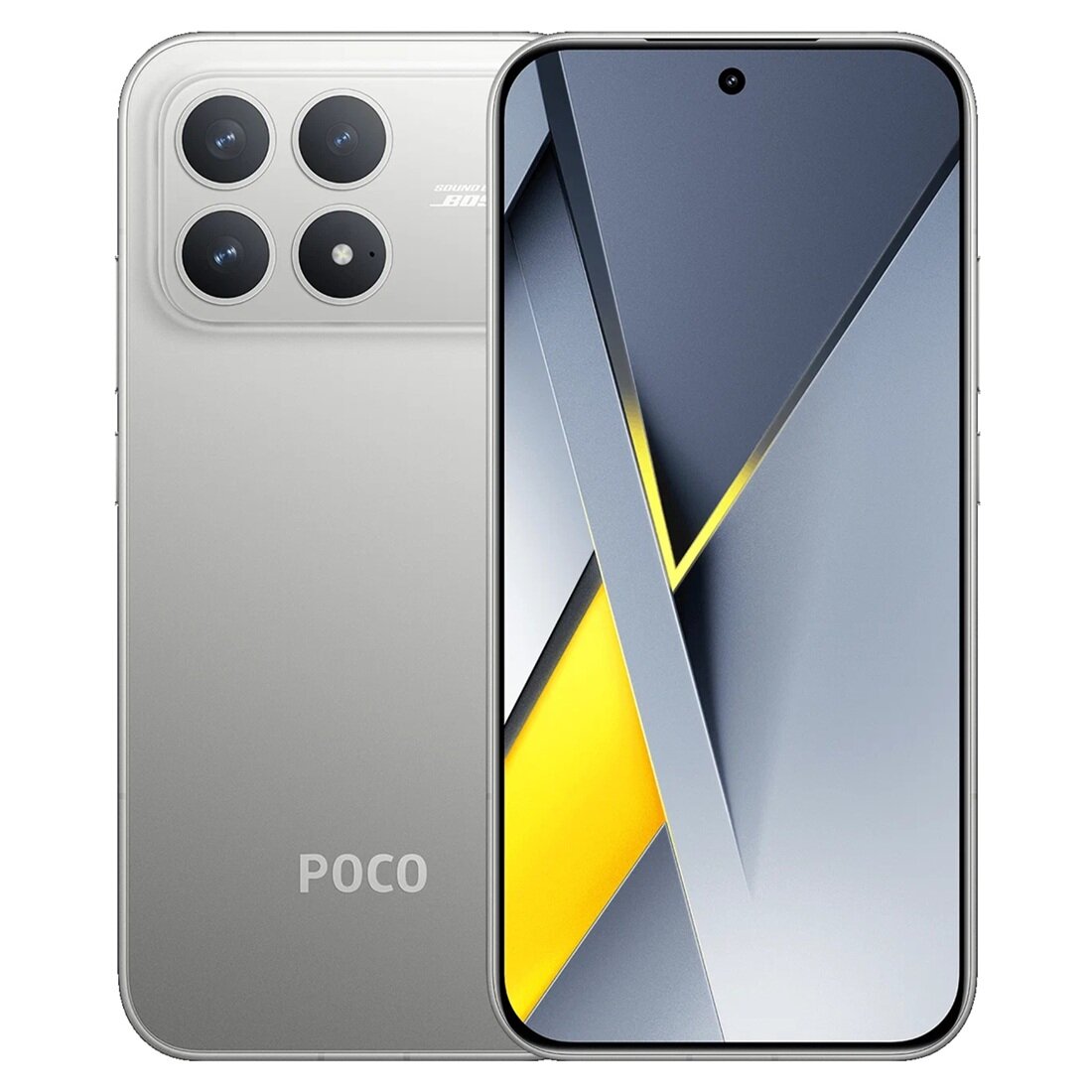 Смартфон Xiaomi Poco F8 Pro 12/256Gb серебристый Global