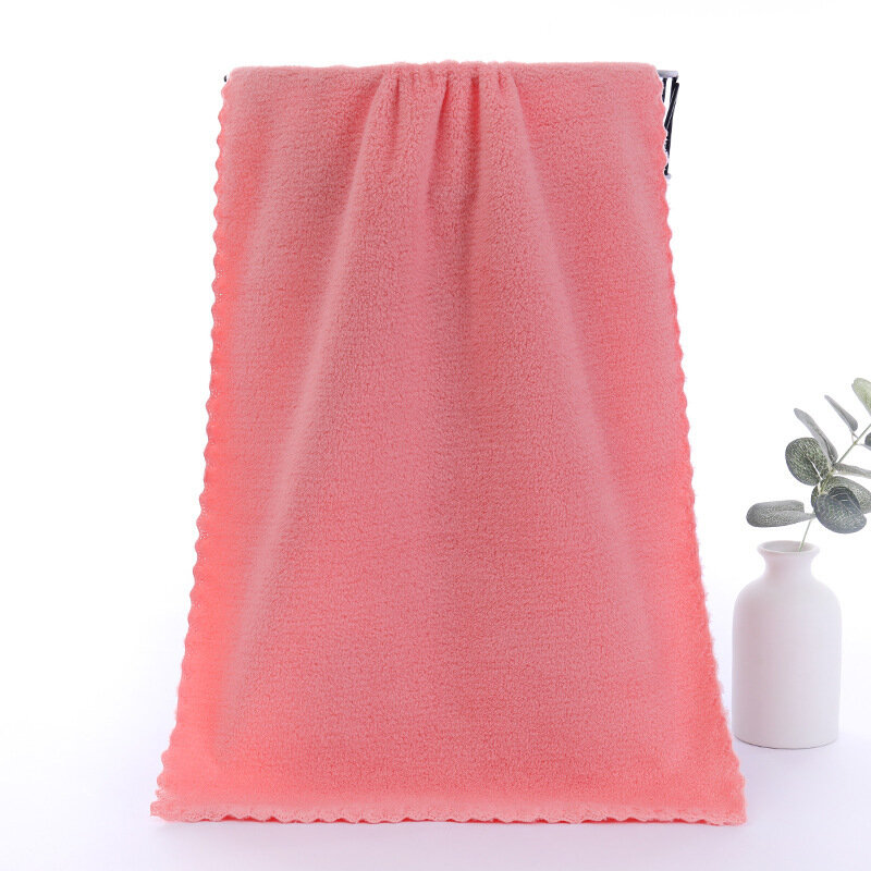 Высокоплотное коралловое бархатное полотенце мягкое простое впитывание воды для лица полотенце для лица Домашнее