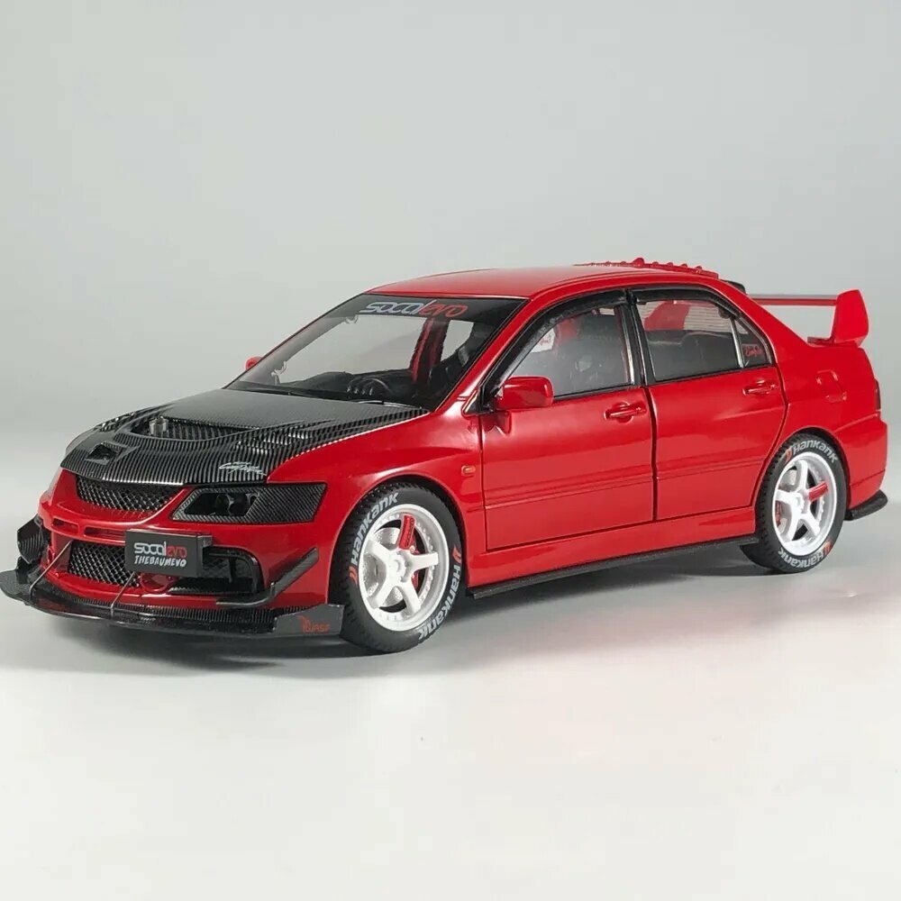 Мицубиси Lancer Evolution Девятое поколениеМодифицированная версия , 1:24 Mitsubishi Lancer Evolution EVO9 Modified version Уличные гонки, Коллекционные предметы, Со звуковыми и световыми эффектами
