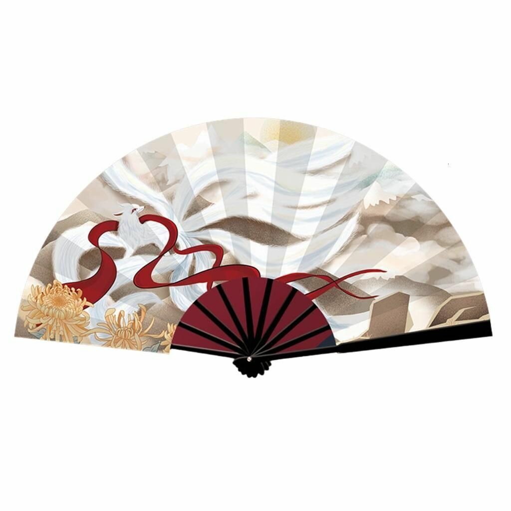 Веер для танца в стиле чонсам, - 08