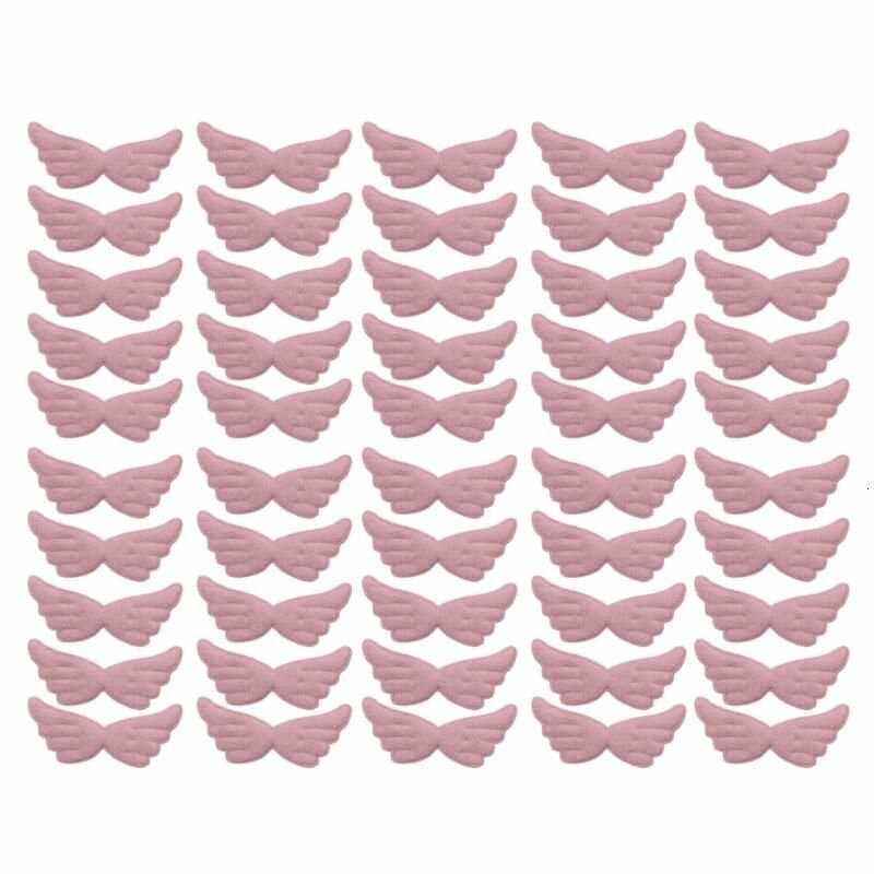 Ангельские крылья для головного убора, розовый 1 - 50