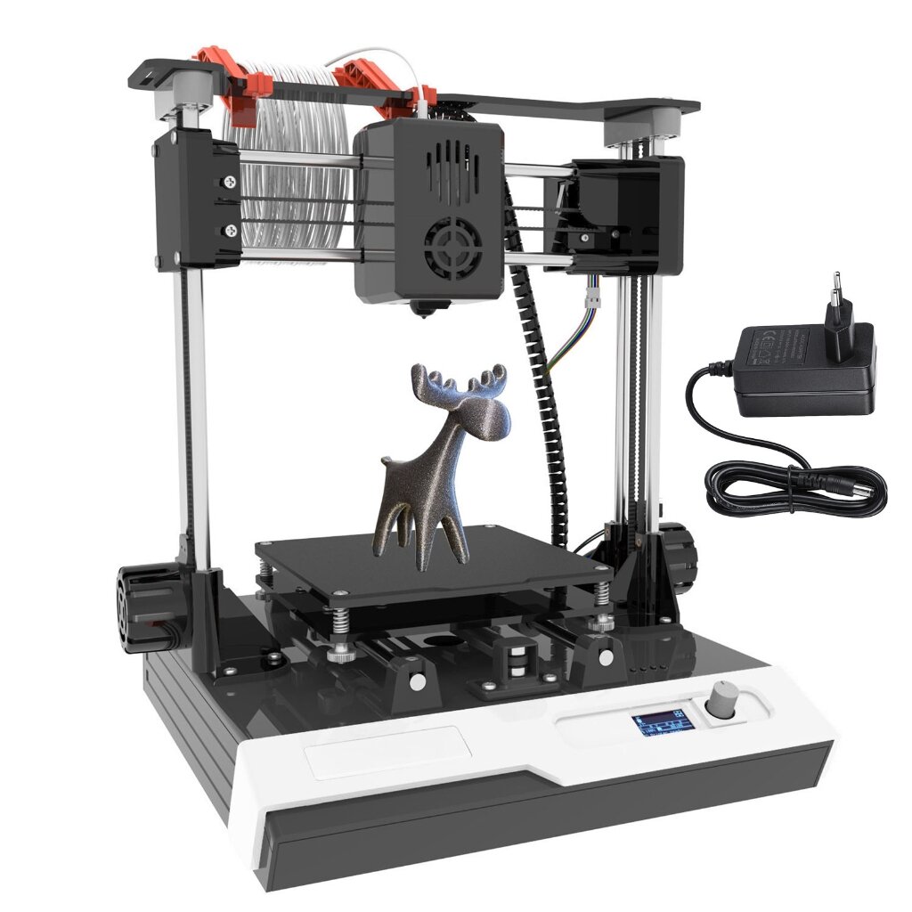Мини-3D-принтер (черный) (европейский стандарт 220 В)