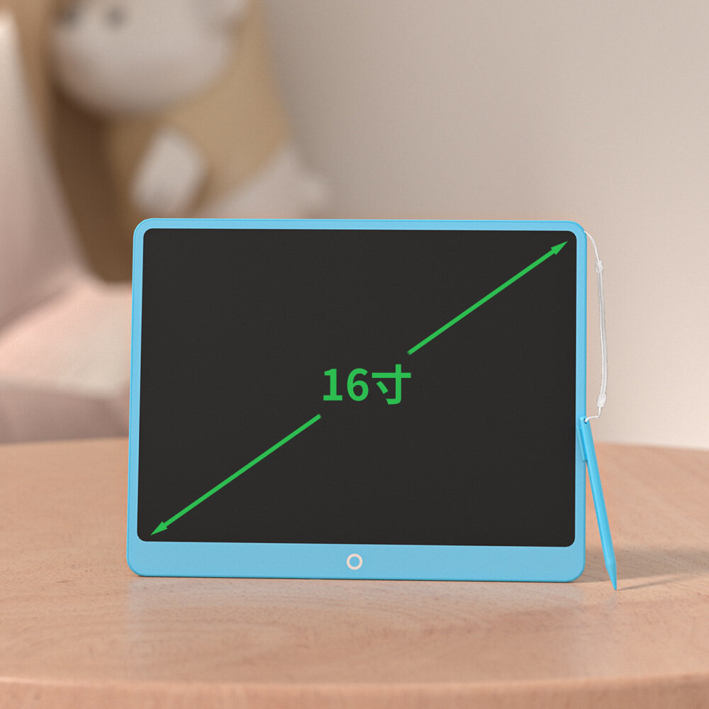 Трансграничная 16inch большая ЖК-доска для рисования для детей, стираемая доска для письма, доска для рисования, доска для письма с защитой для глаз