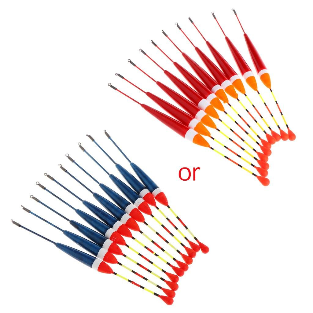 Комплект поплавков для карповой ловли, 10 шт, Белый