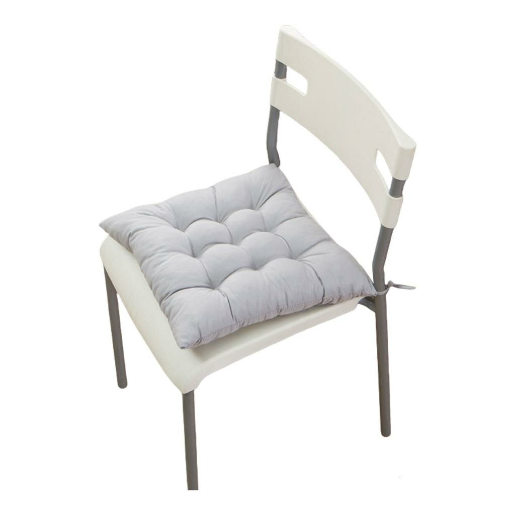 Коврик для стула с нескользящей основой, Светло-серый