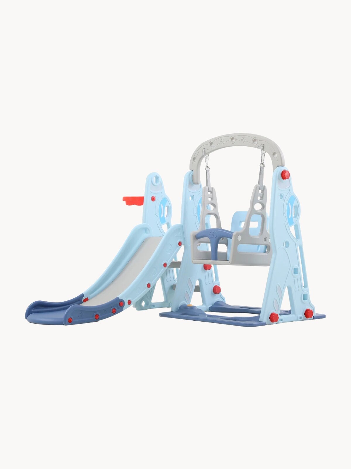 Горка Perfetto Sport + качели Космо PS-035-М ментол