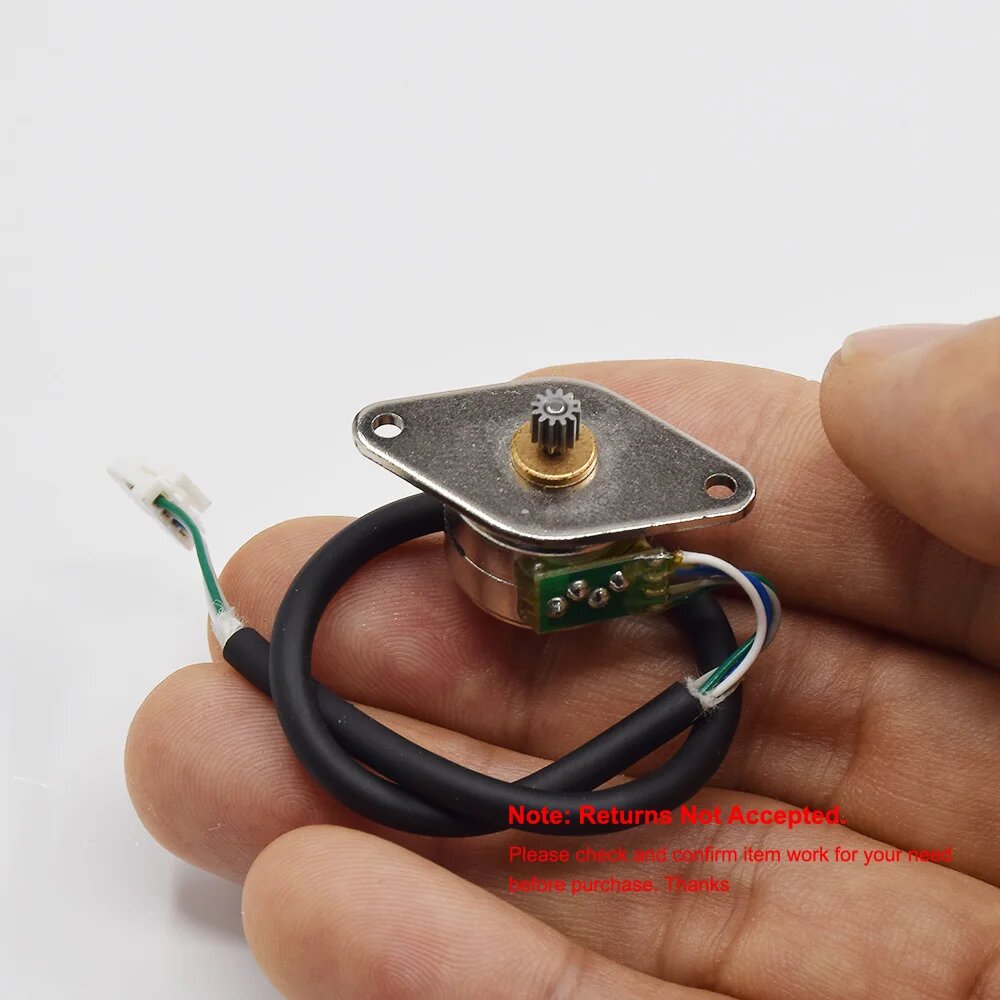 Шаговый двигатель Micro 15 мм 2-фазный 20 Ом