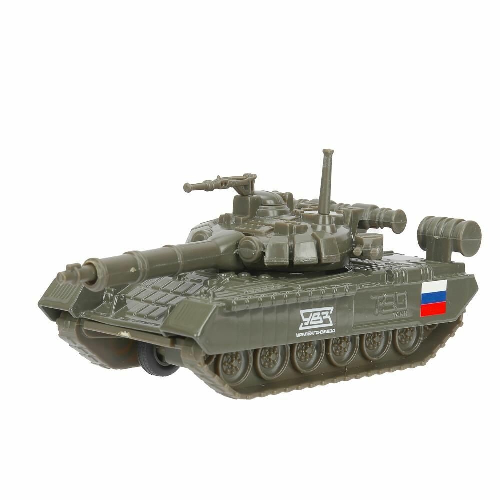 Технопарк инерционная металлическая модель Танк Т-90