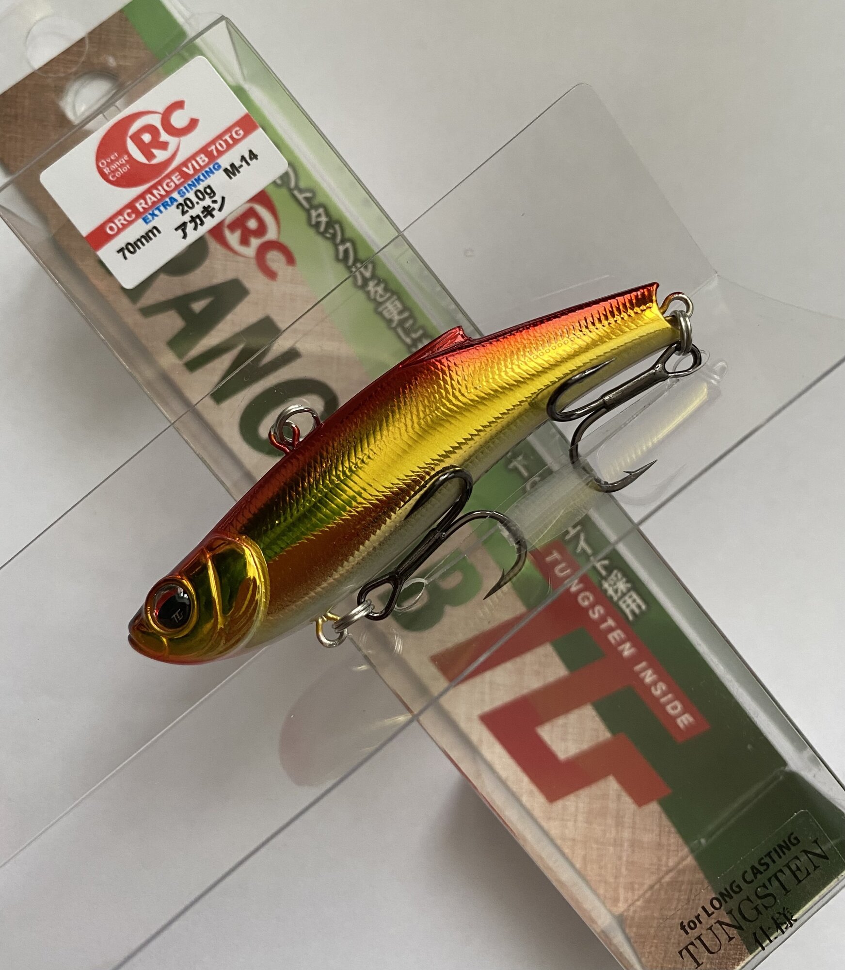 Раттлин Bassday Range Vib 70TG 20g цвет M-14