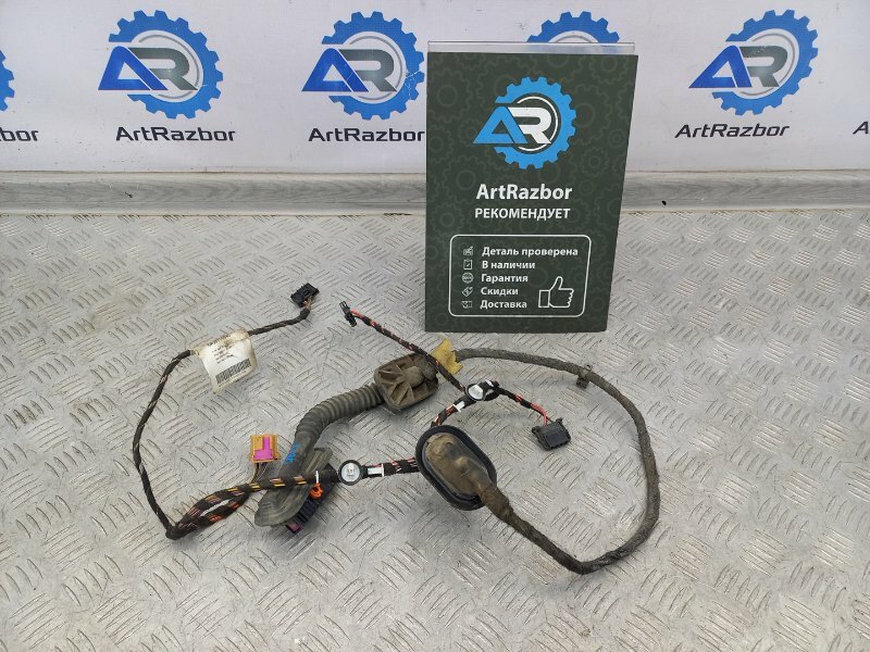 Б/У Проводка двери зад.пр Volkswagen Polo 5 MK5 / Фольксваген Поло 5 MK5 1.6 CFN 105 Л.С седан 2011