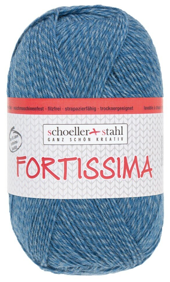 Пряжа Austermann 90038 Fortissima Socka 4-fach Uni 100 г 420 м #2031