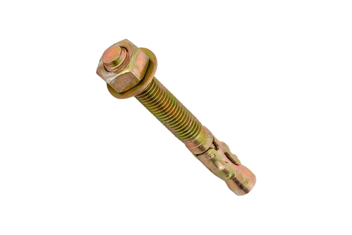 Креп-комп Анкер клиновой, желтый цинк 8x70 (100шт) ак870