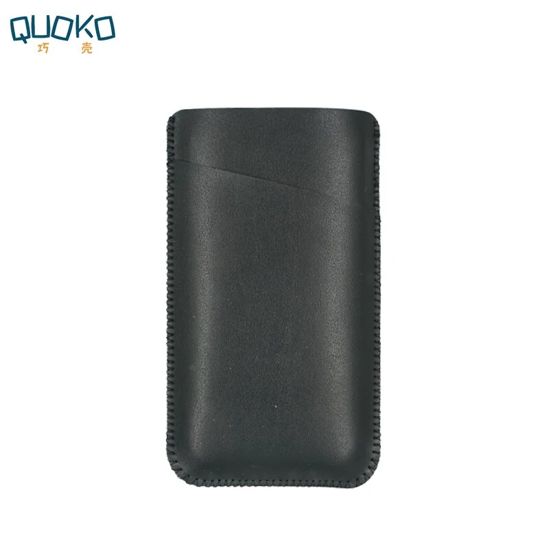 Универсальная сумка для телефона из искусственной кожи с Черный, Matte Black, 13 Pro Max Small