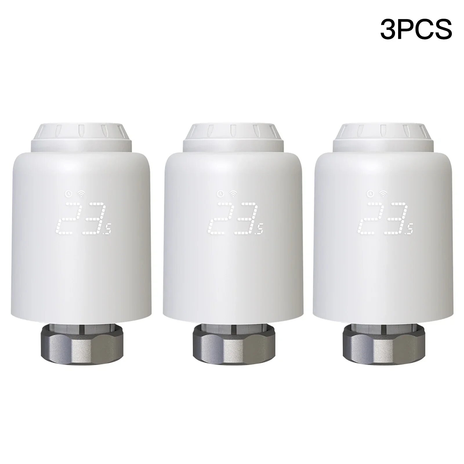 MOES Tuya ZigBee термостатический радиаторный клапан SmartLife 3 PCS