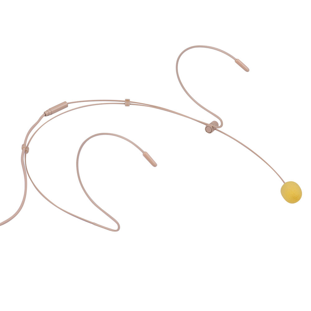 Легкая головная гарнитура с микрофоном, конденсаторный микрофон, 4-контактный разъем Mini XLR