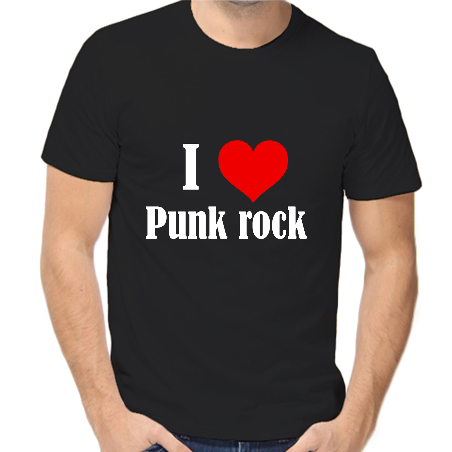 Футболка Я люблю Punk rock Панк-рок