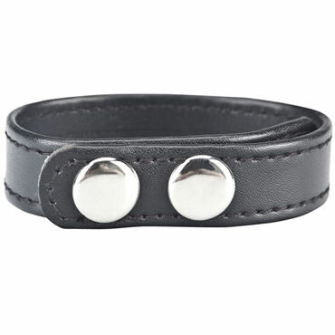 Blue Line Snap Cock Ring Эрекционное кольцо на клепках