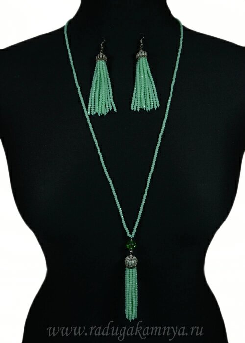 Серьги, циркон