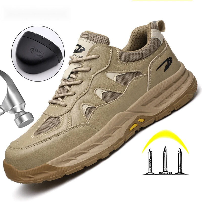 Защитные ботинки рабочая обувь со стальным носком и защитой от ожогов с высоким вырезом 38-45