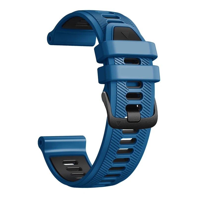 Ремешок для Garmin Forerunner 965, синий, 22 мм