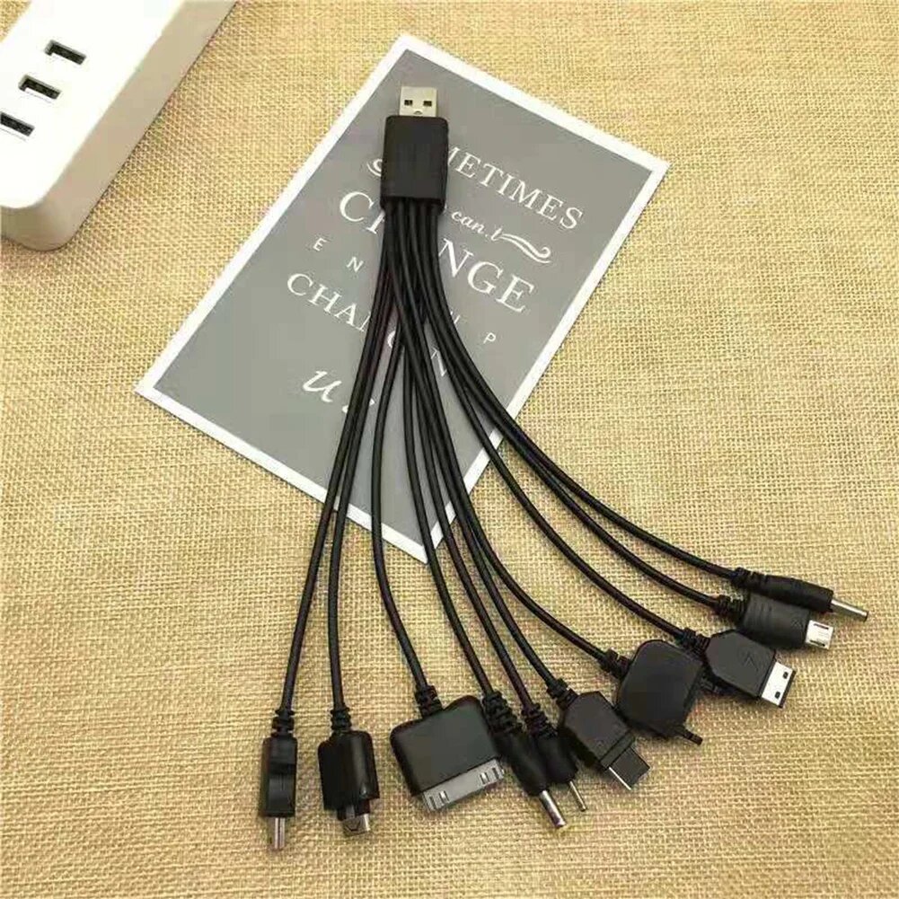 BuyinCoins 10в1 Многофункциональный кабель USB2.0