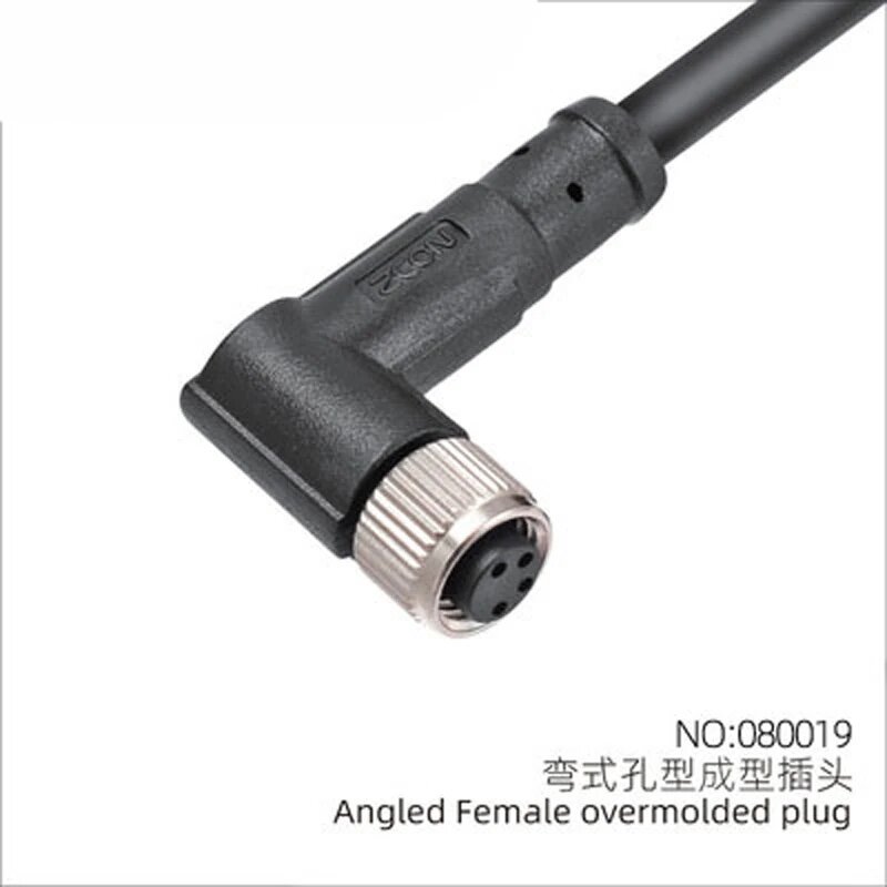 DIVEDEER M8 Sensor Connector с проводом 4п, 1M, Female-E