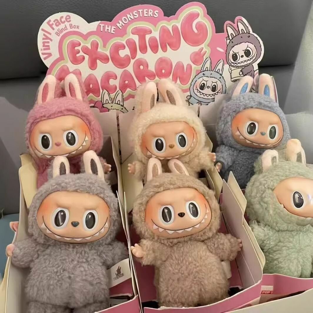 LABUBU эльф мягкая игрушка Серия "Макарон" подарок