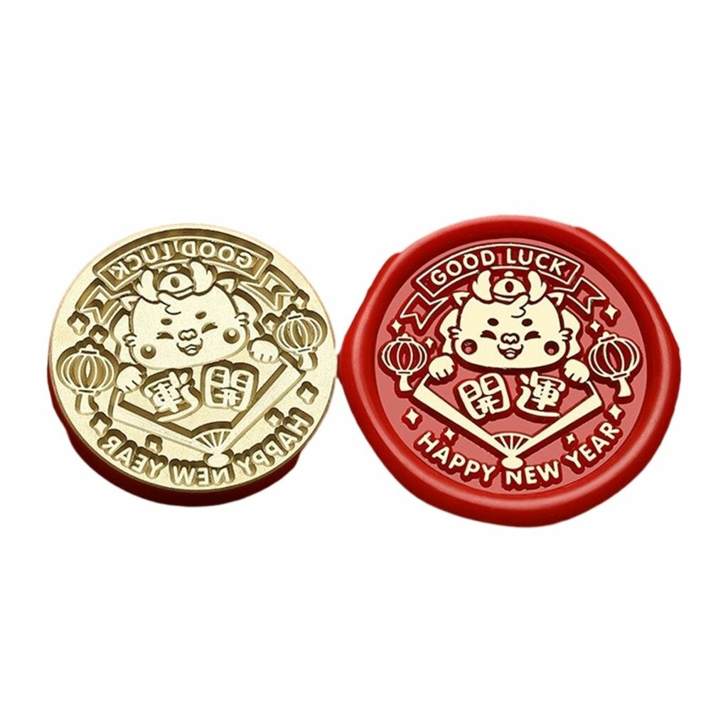 Штамп для воска круглый