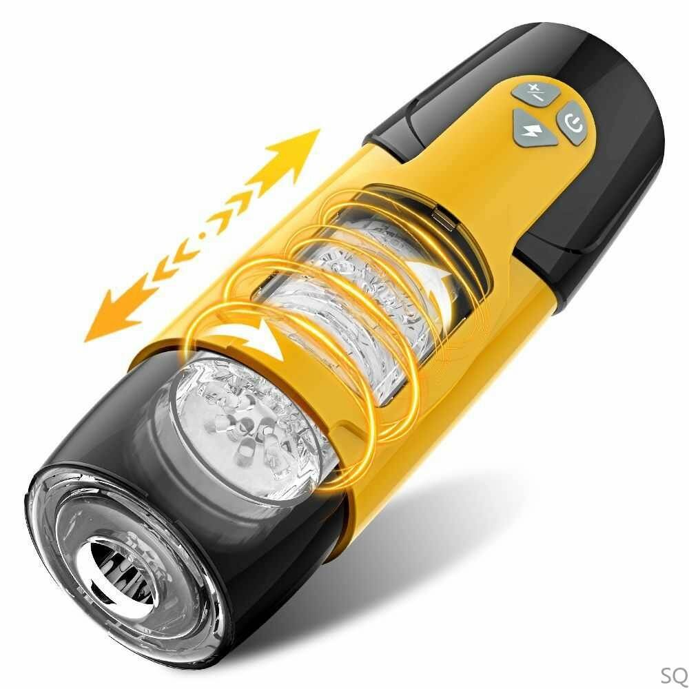 Мастурбатор автоматический мужской: Многоразовый мастурбатор, сосущий, 7 режимов фрикции и вращений