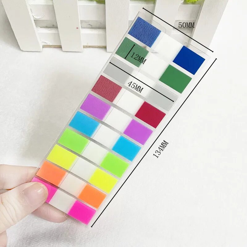 200 листов, прозрачные липкие заметки, маркеры страниц, вкладки для книг, указатель липких заметок, закладки, блокнот, наклейки для блокнота, канцелярские принадлежности