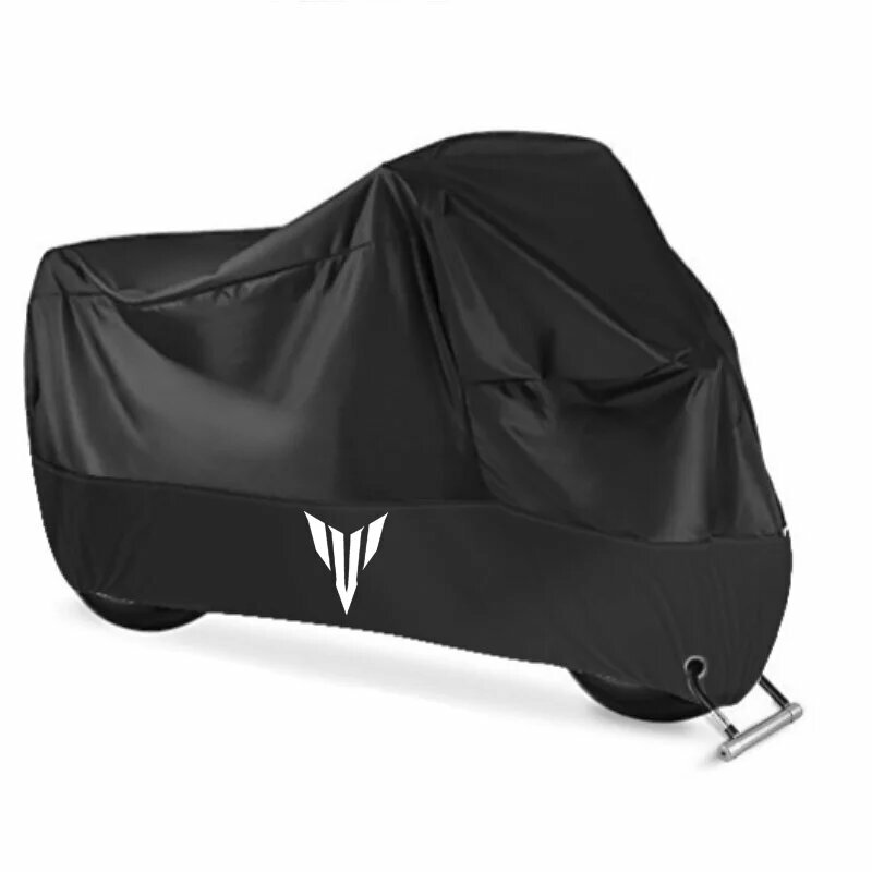 Для YAMAHA MT01 MT09 MT07 MT10 MT03 MT 09 07 03 10, чехол для мотоцикла, 3XL for 220cm, Black