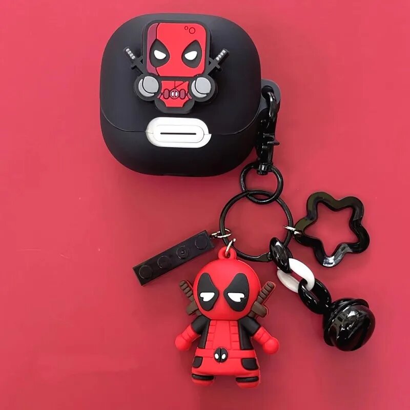 Чехол для наушников Marvel Deadpool для Anker Soundcore Liberty 4 NC из силикона Style 8