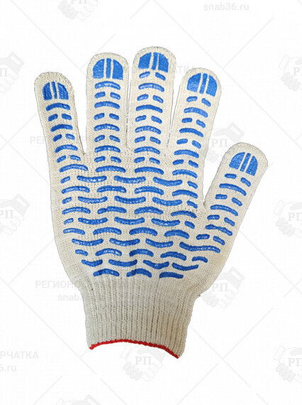 Перчатки х/б с ПВХ (24)