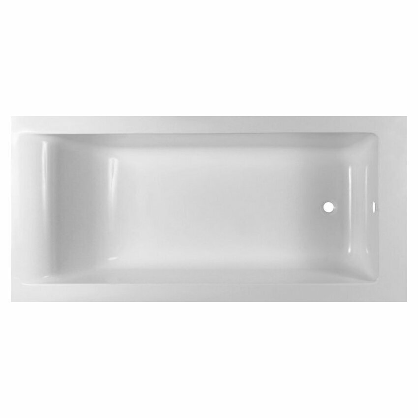 Ванна из литьевого мрамора Aquanet Bright Stone 160х70 AQ-00332876