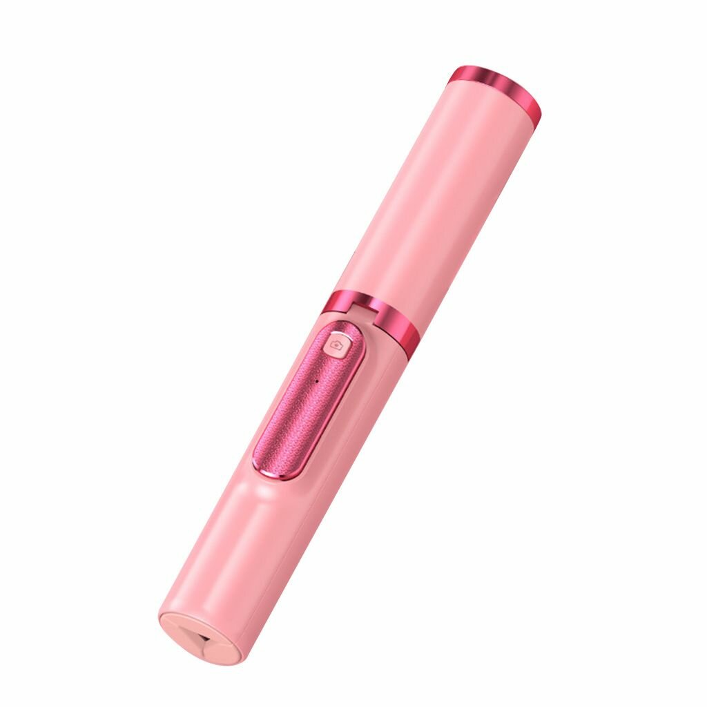 Новая многофункциональная селфи-палка для мобильного телефона Phantom 202 all-in-one Bluetooth selfie stick-розовый