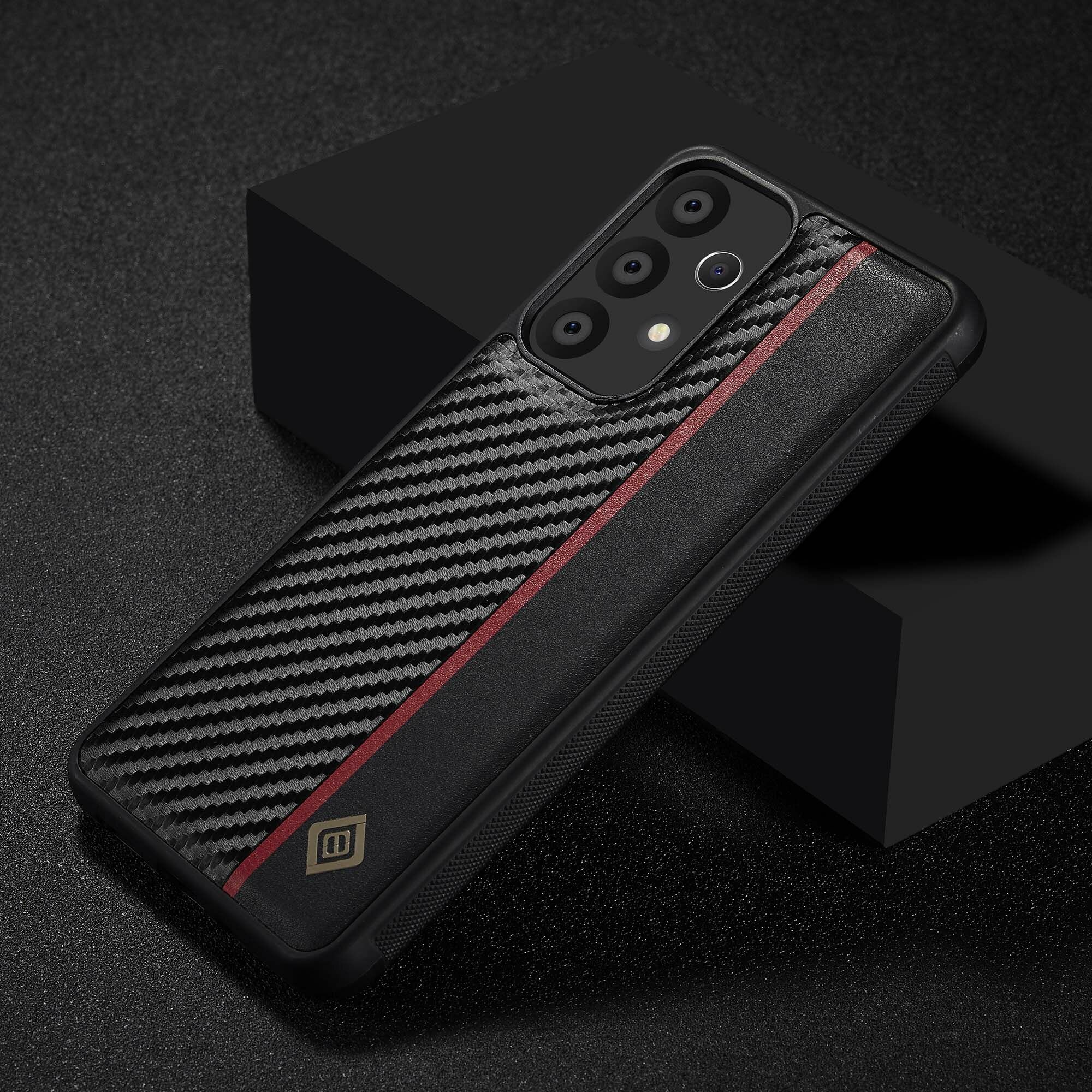 LCIMEEKE Роскошный чехол для Samsung Galaxy A73 5G(на Самсунг Галакси A73 5G) защитный чехол для бизнеса кожаный чехол