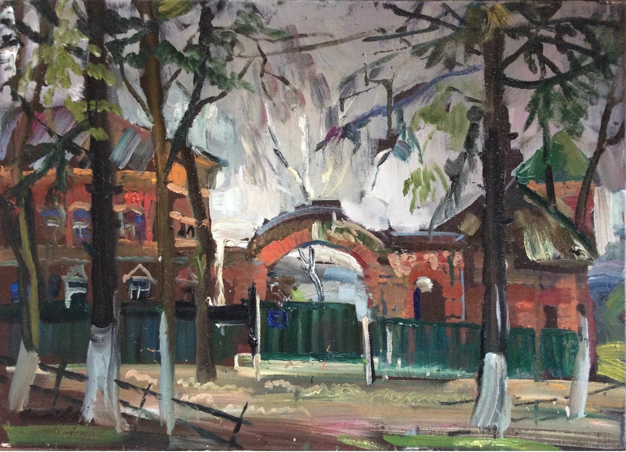 Ольга Симонова, Техникум молочного производства (Давидова пустынь)