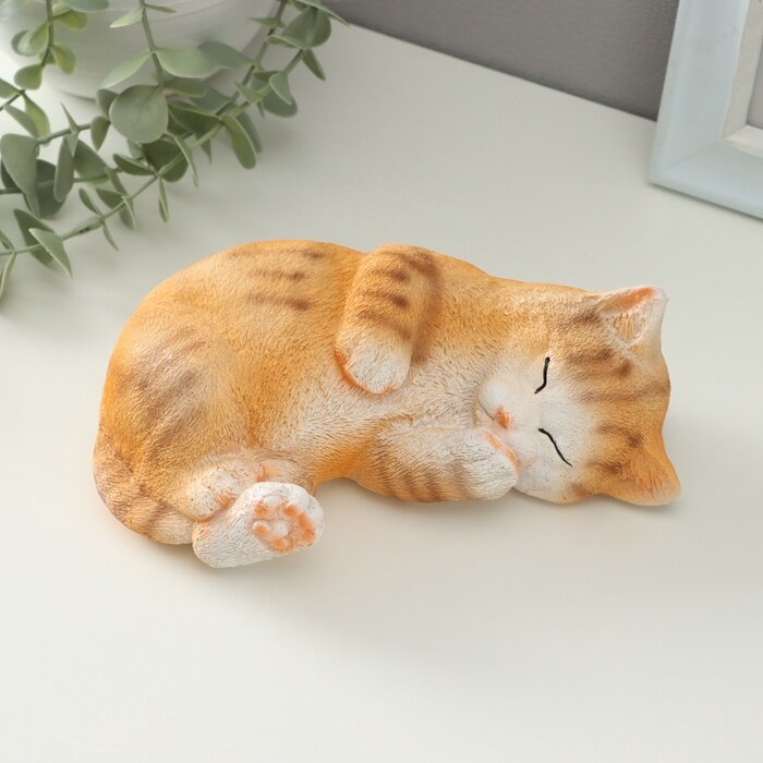 Фигурка полистоун TAKE IT EASY «Котик лежебока», 17×11×6 см