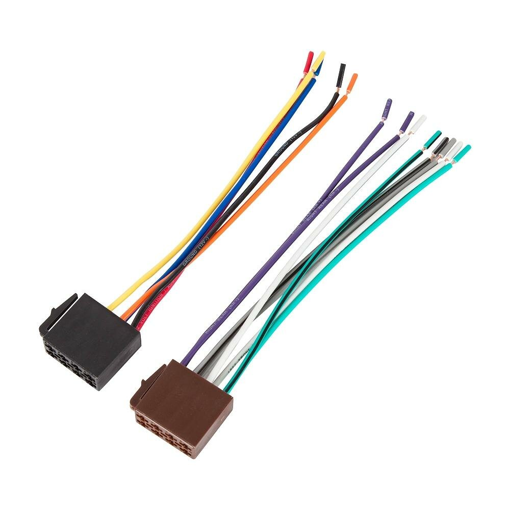 Автомобильный разъем Kicx ISO-002A для подключения автомагнитолы, 2 шт.