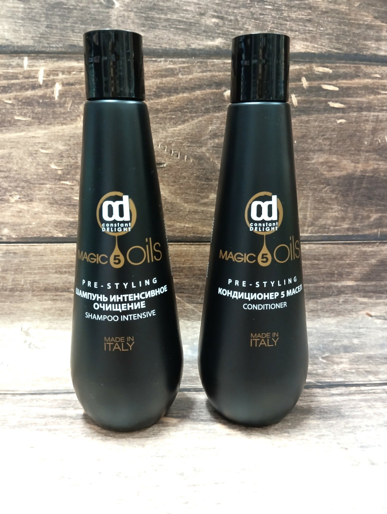 Косметический набор Constant Delight 5 Magic Oils интенсивное очищение волос, 250 мл+ 250 мл