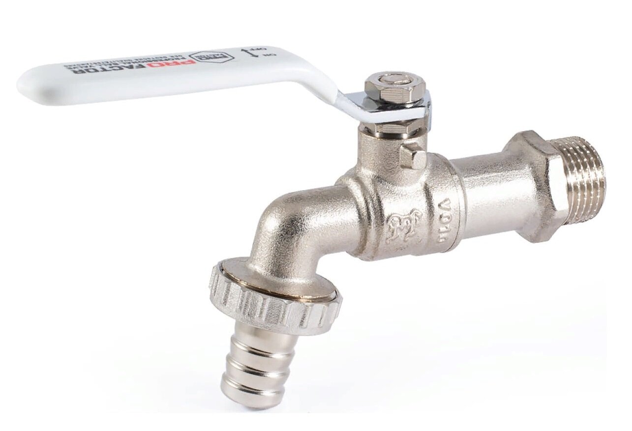 Кран нос 1/2 шар PROFACTOR PRO-AQUA EWL55-M15x PF BBC 328 ЛОТ 2 шт