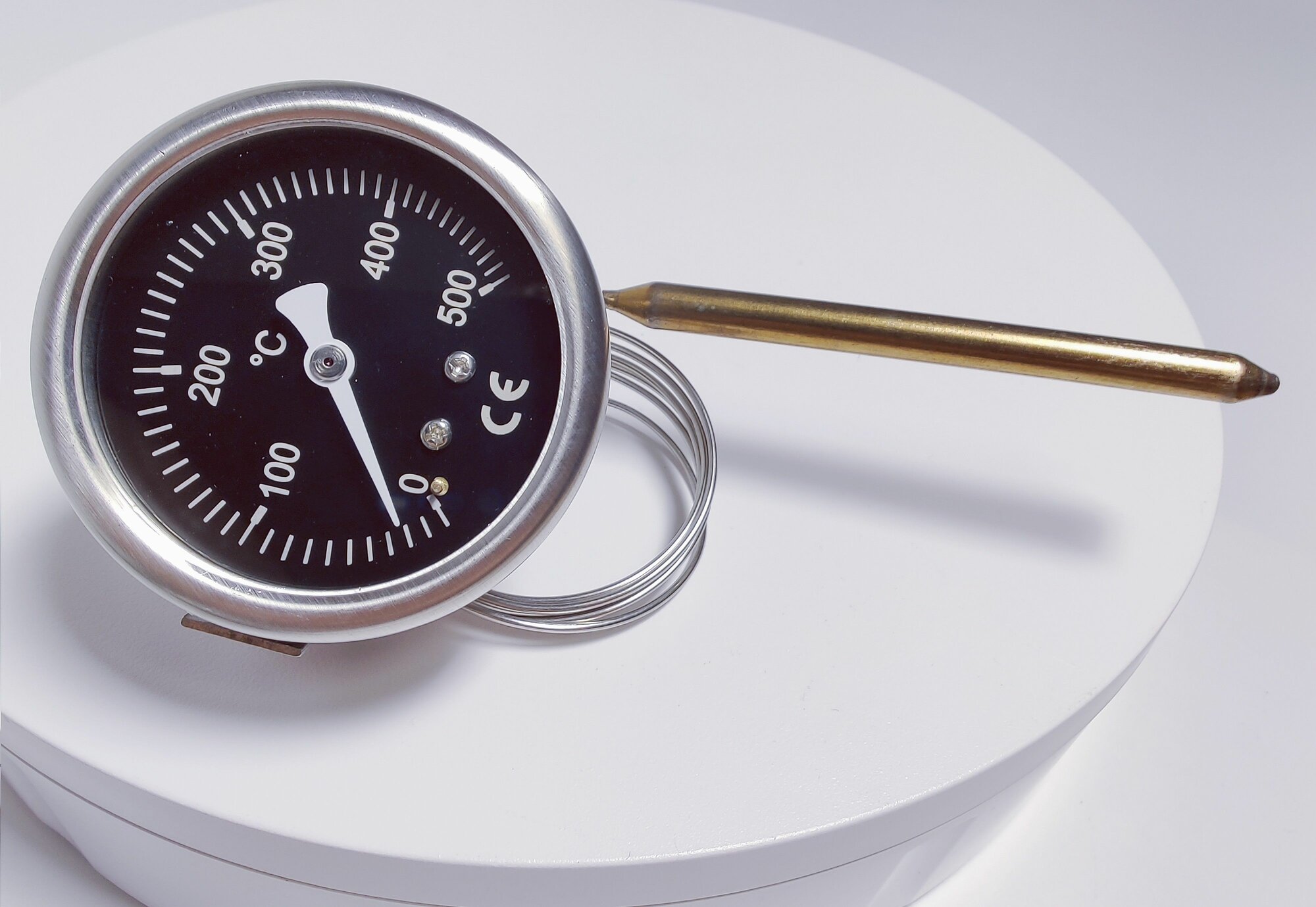 Термометр стрелочный 500С для Пицца печи Абат (ПЭП-4, ПЭП-6) код 120010003889