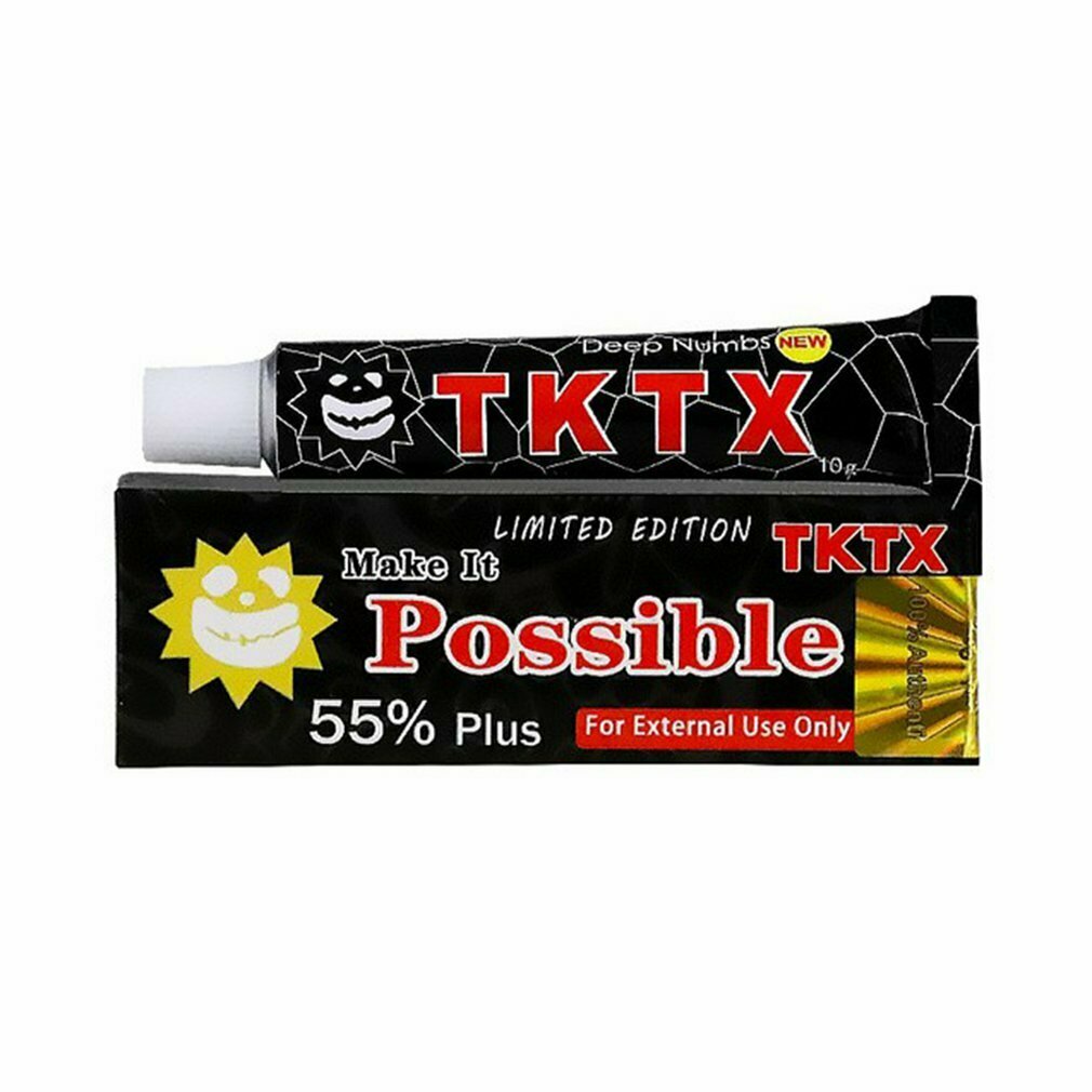 Крем для быстрого обезболивания татуировки, успокаивающий крем для снятия татуировки, анестезирующий крем для тела, черный